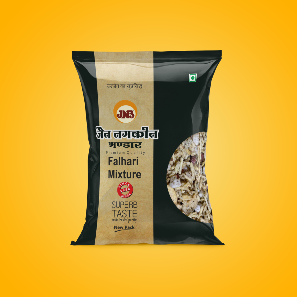 Black Pepper Falahari Mixture | Jain Namkeen Bhandar